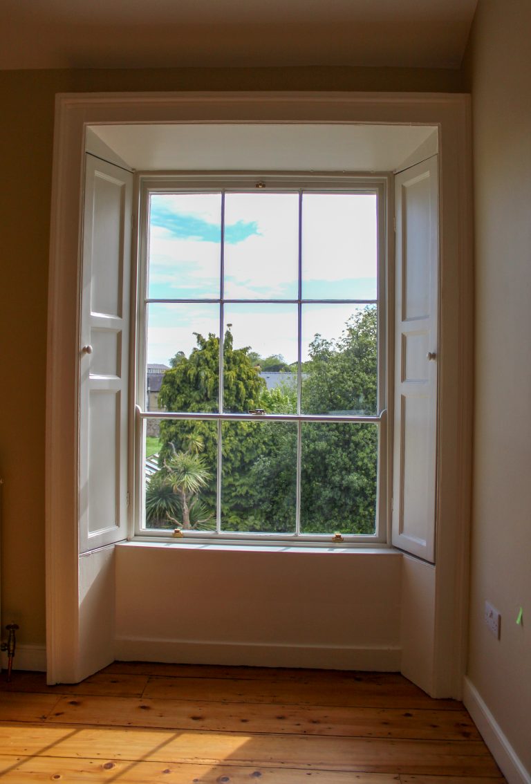 Original sash windows - Georgian Restoration in Blackrock, Co. Dublin ...