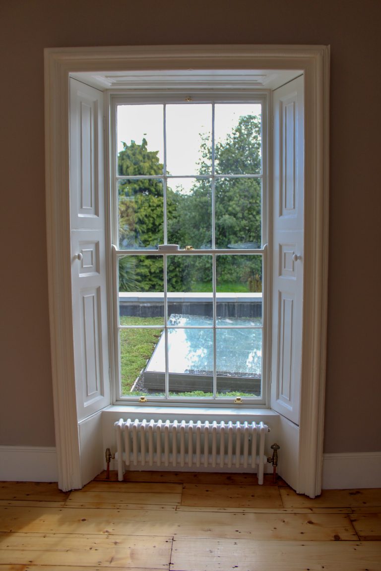 Original sash windows - Georgian Restoration in Blackrock, Co. Dublin ...